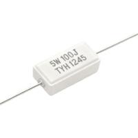 China 1W ～ 40W Wire Wound Resistors Voltage Regulation Cement Resistance for sale