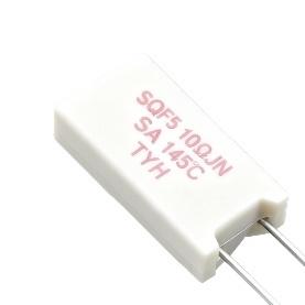 China 5W Heat Resistance Thermal Fuse Chemical Resistant Cement Resistors for sale