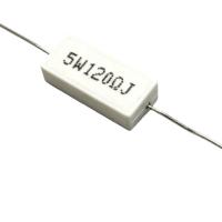 China 1500V  Cement Resistors High Temperature Non Inductive Wire Wound Resistor for sale