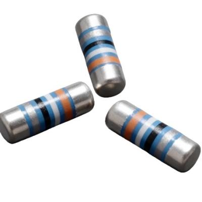 China DC100V DC500V Metal Film Chip Resistor MM Series MELF Resistors for sale