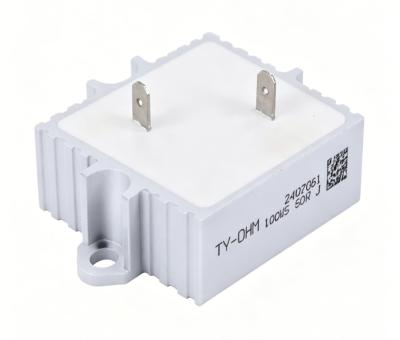 China Automotive 100WS Aluminum-Cast Precharge Retracted terminal Standard terminals Resistor for sale