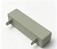 China Terminal Strength 4.5kg 50W Automotive Resistors Cement Resistor Faston Terminals for sale