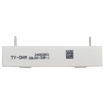 China Automotive 45W/60W Ceramic Precharge Resistor With A Variety Of Terminals Available for sale