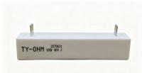 China 100W Faston Terminal Power Resistor Industrial Grade  Flameproof Cement Resistor with High Insulation for sale