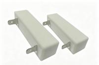 China 30W/40W Heat Resistance Durable Cement Resistor With Faston Terminals for sale
