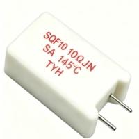 China 10W SQF Moisture Proof Thermal Fuse Resistor Ceramic Case and Accurate Fusibility for sale