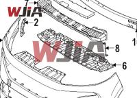 China 62663-7BA0A Bracket-Apron, Lower New Model For Nissan Murano 2025 USA for sale