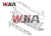China 62320-7BA0A Grille Upper Molding New Model For Nissan Murano 2025 USA for sale
