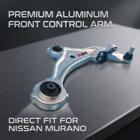 China 54500-1AA0A Aluminum Car Control Arm Nissan Murano 09-14 Wishbone A-Arm Chassis Parts for sale
