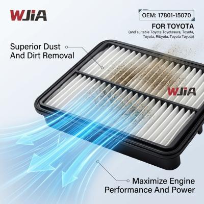 China 17801-15070 High Efficiency Engine Air Filter For Toyota for sale