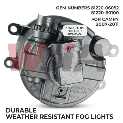 China 81220-06052 81220-60100  Fog Lamp For Toyota Camry 2007–2011 for sale