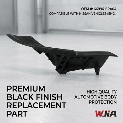 China 66894-6RA0A Impact-resistant Black Plastic Front Fender Trim Cover RH For Nissan for sale