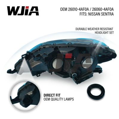 China 26010-4AF0A 26060-4AF0A Headlight For Nissan Sentra B17 for sale