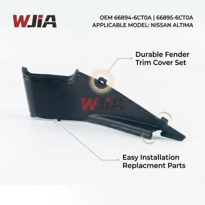 China 66894-6CT0A 66895-6CT0A Fender Trim Cover For Nissan Altima 2019-2025 for sale