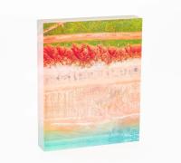 China Custom Solid Acrylic Block With UV Printing And Clear  For Display Stands for sale