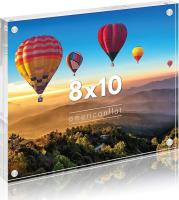 China Free-Standing Design Acrylic Photo Frame with High Quality Acrylic in 4x6inch Size for sale