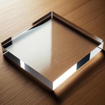 China Multiple Shapes Solid Acrylic Display Blocks For Photos Signs Artwork And Decor for sale