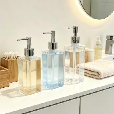 China Logo Print Or Engrave Custom Acrylic Display Case For Hand Sanitizer And Soap Dispenser for sale