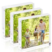 China Clear Perspex Clip Frames With Magnetic Closure Custom Size OEM ODM for sale