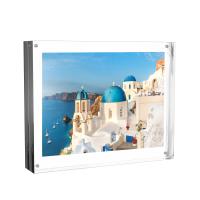 China Clear Transparent 5x7 Acrylic Photo Frame Magnetic Closure For Secure Display for sale