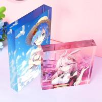 China 4x6 5x7 6x8 8x10 Solid Perspex Block Customizable Sizes And High Transparency For Display for sale