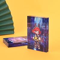 China UV Printed Custom Acrylic Block 20MM Personalised Acrylic Photo Block for sale