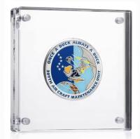 China Desktop Decoration Perspex Picture Frames Magnetic Closure And Double Sided Display for sale