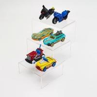 China Customizable Size Clear Acrylic Display Risers for Easy To Clean U Shape Shoe Stand for sale