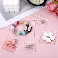 China Transparent Design Solid Acrylic Cubes For Display Stand And Cube Base for sale