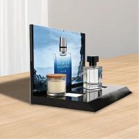 China Countertop Perfume Acrylic Cosmetic Display Stand Makeup Organizer Holder For Shop for sale