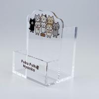China Clear Desktop Acrylic Pen Holder Display Stand For Office Retail Store Countertop for sale