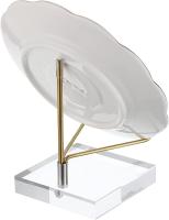China Clear Acrylic Display Easel With Adjustable Metal Arms And Carton Packing For Collectibles for sale