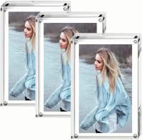 China Double Sided Eco Friendly Acrylic Magnetic Picture Frames 5x7 Inch Pictures for sale