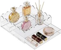 China Clear Acrylic Display Tray With Slide Out Drawer And 12