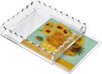China Clear Acrylic Display Tray With Slide Out Drawer And 12