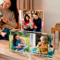 China UV Print Solid Acrylic Display Blocks with Waterproof And UV Resistant Properties for sale