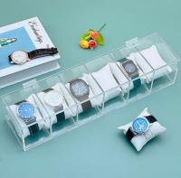 China Multi Functional Acrylic Display Case 6 Grids With Premium Durability For Watch Shop Showcase for sale
