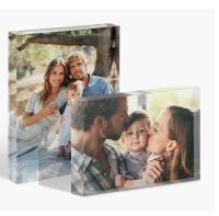 China Classic Custom Acrylic Photo Block With 15mm-30mm Thickness 5