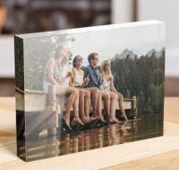 China Classic Custom Acrylic Photo Block With 15mm-30mm Thickness 5