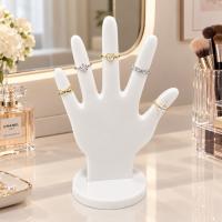 China 5MM And 15MM Hand Shaped Acrylic Jewelry Stand Ring Holder Bracelet for sale
