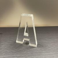 China Transparent Clear Acrylic Display 3D Perspex Letters Block Brand Logo Sign for sale