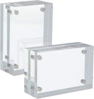 China High Clarity 5x7 Acrylic Frames Magnetic Perspex Photo Frames for sale