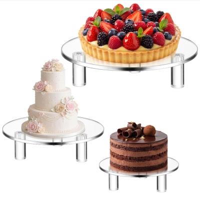 China Retail Three Tier Perspex Shelf Risers With OEM/ODM Accepted for sale