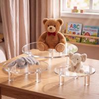 China Retail Three Tier Perspex Shelf Risers With OEM/ODM Accepted for sale