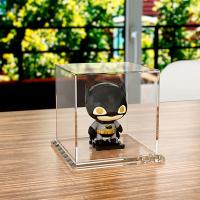 China Transparent 3MM Plexiglass Display Case Showcase Box For Figurine Collections for sale