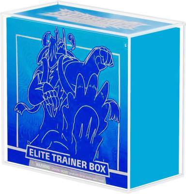 China 5mm Magnetic Protector Acrylic Display Box Dustproof And Scratch Resistant For PKMN Booster Box for sale