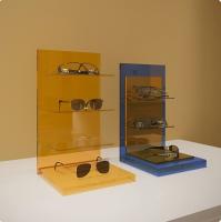 China Custom Clear Acrylic Display Stand For Cosmetics Glass Toys Acrylic Cosmetic Holder for sale