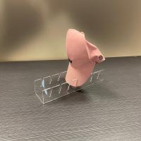 China U Shape Acrylic Hat Display Rack With 3MM Thickness Customizable Size For Home And Retail Shop for sale