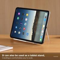 China Transparent Acrylic Book Stand Holder With Customizable Size And Stable Structure For Home And Office for sale