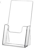 China Table Top Acrylic Display Holder For Poster Acrylic Brochure Holders for sale